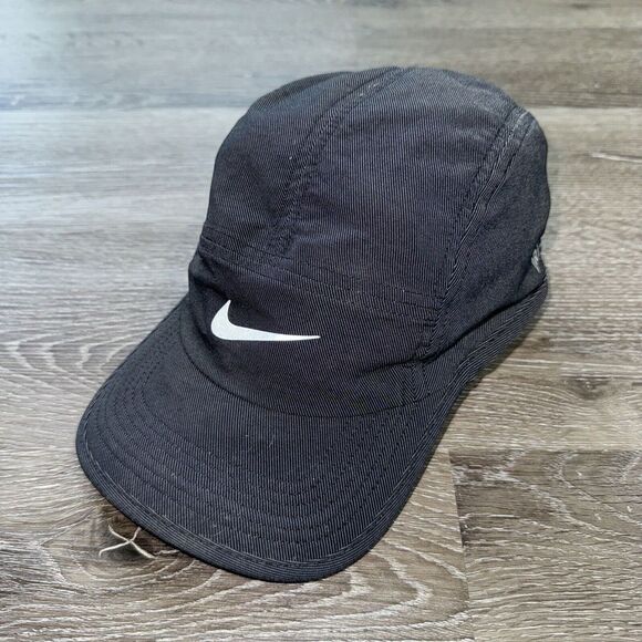 Nike | Accessories | Nike 5 Panel Aw84 Gray Dri Fit Swoosh Logo ...